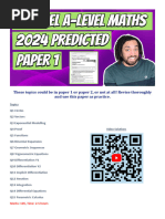 BICEN Maths Equation Revision Sheet | PDF | Trigonometric Functions | Sine