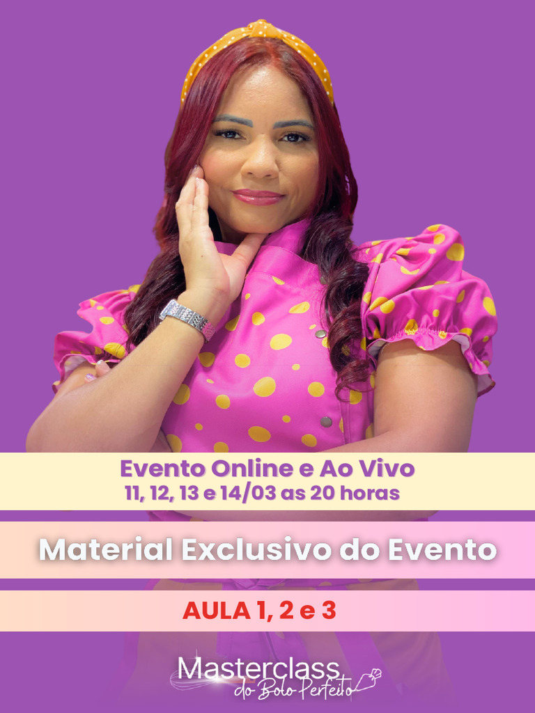 PDF Da Aula 1, 2 e 3 Da Masterclass | PDF | Chocolate | Massa