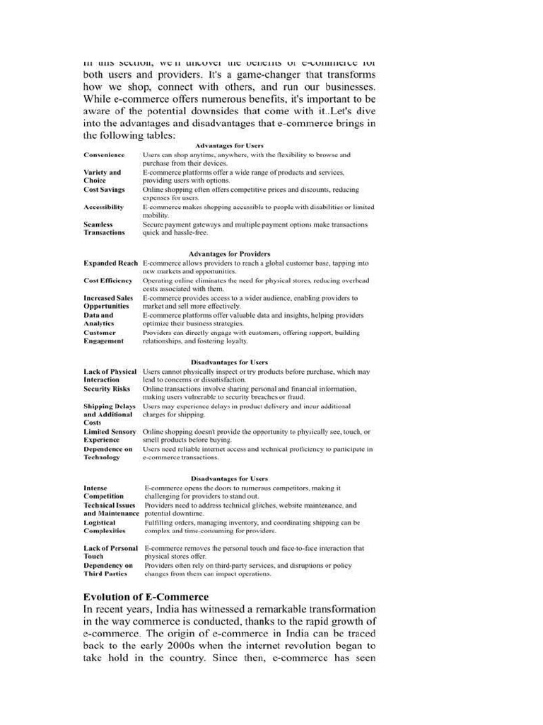E Commerce Unit 1 Pdf E Commerce Customer Relationship Management