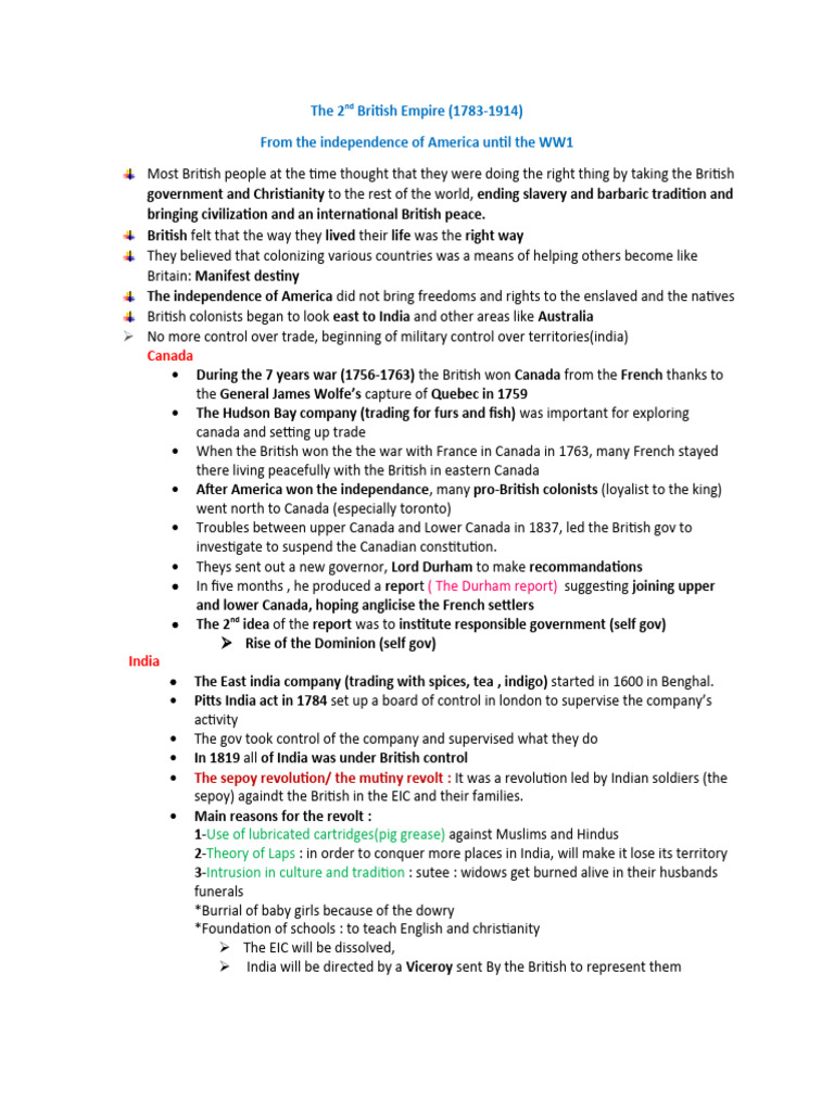 The-2nd-British-Empire | PDF | British Empire | Second Boer War