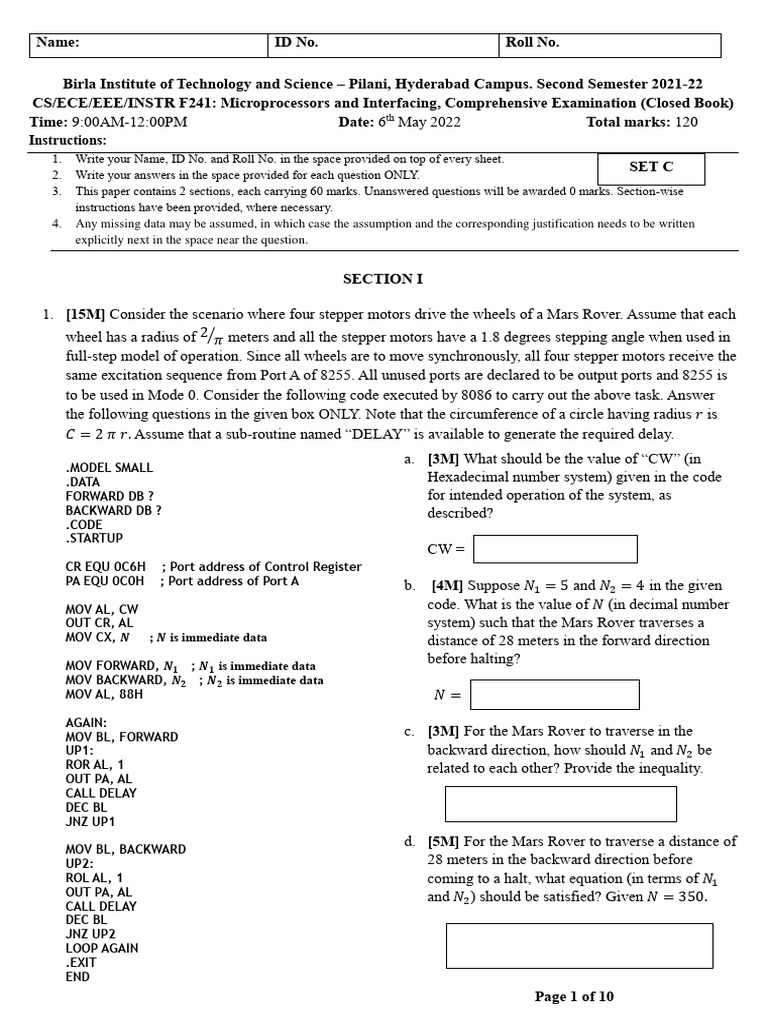 Compre SetC 2021 | PDF | Computer Engineering | Digital Electronics