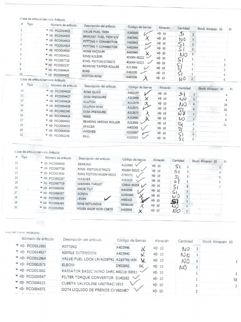 Parts Number | PDF