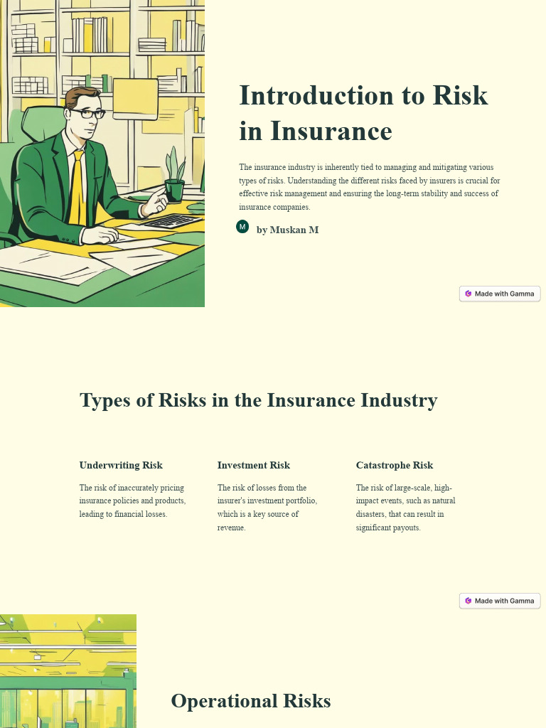 Introduction-to-Risk-in-Insurance | PDF | Insurance | Risk