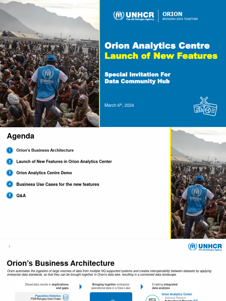 Orion Hard Launch - March 2024 - DCH | PDF | Analytics | Data Analysis