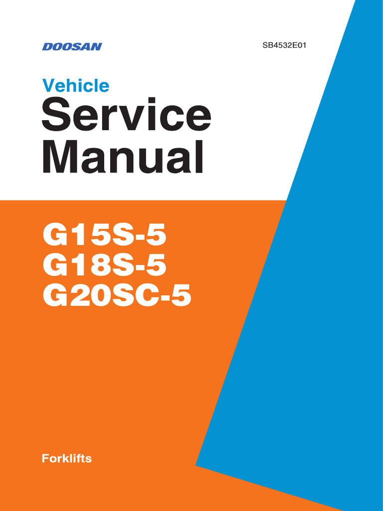 G15S 18S 20SC-5 - Sb4532e01 | PDF | Clutch | Pipe (Fluid Conveyance)