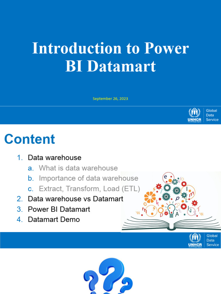 Introduction To Power BI Datamart | PDF | Data Warehouse | Data