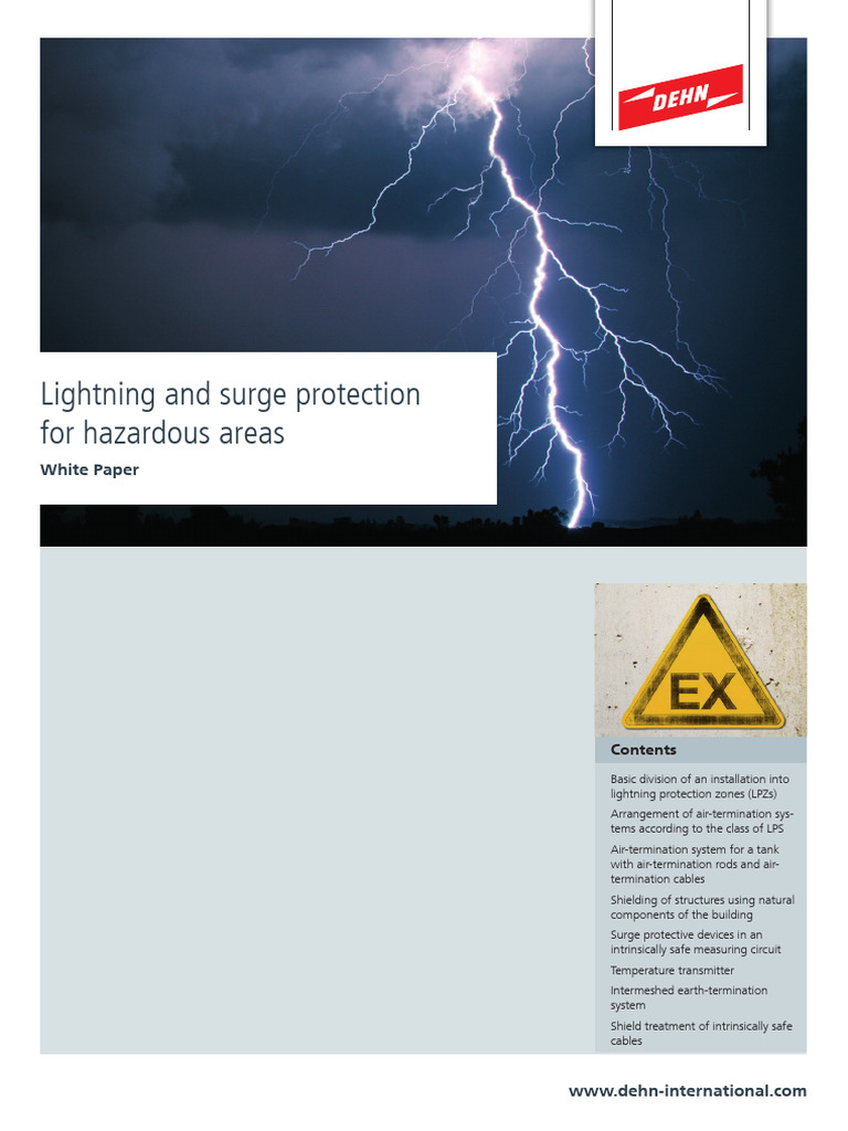 WPX035 E Hazardous Areas | PDF | Lightning | Electrical Engineering