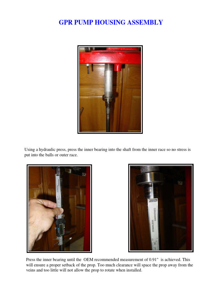 Yamaha Jet Pump Rebuild | Download Free PDF | Pump | Mechanical Engineering