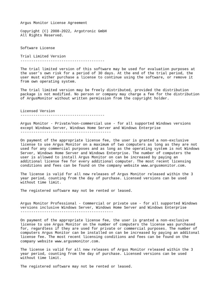 license-english | PDF | License | Software