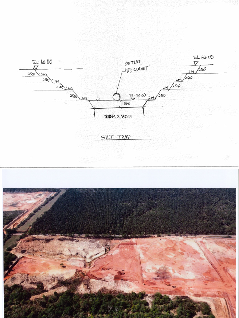 Silt Trap Sec 6 | PDF