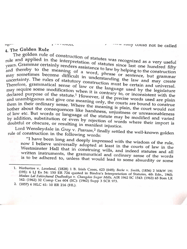 Golden Rule | PDF