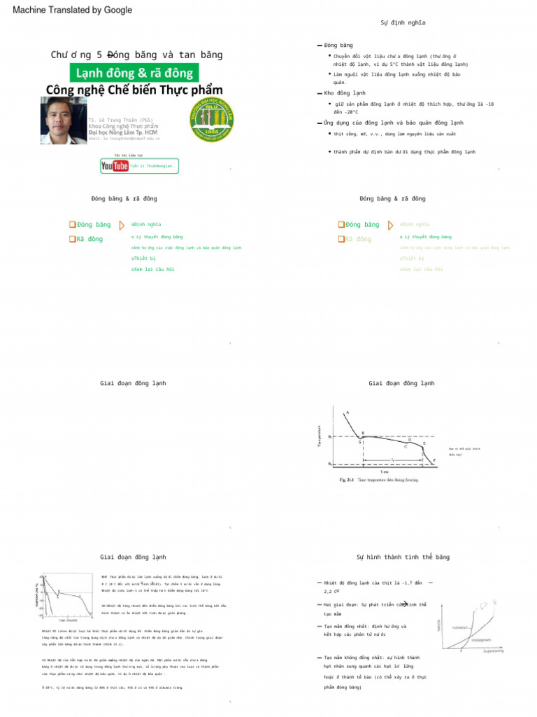 Chapter 5 Freezing Thawing Student 1 | PDF