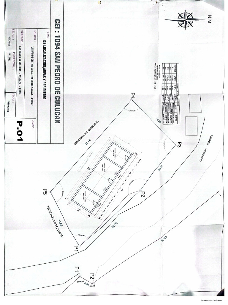 Croquis Ie 1094 San Pedro de Culucan | PDF