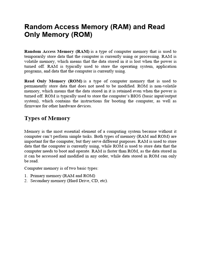 Macro economics questions | PDF | Random Access Memory | Read Only Memory