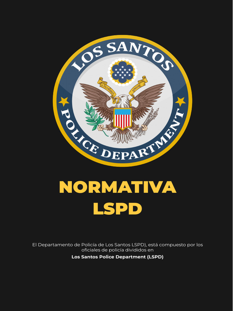 Normativa y Equipamiento LSPD | PDF | Policía | Armas de fuego