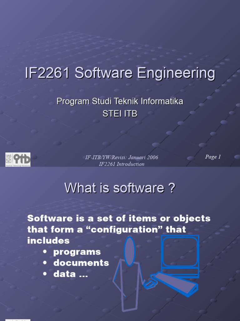 Software Engineering Overview at STEI ITB | PDF | Software Development Process | Software