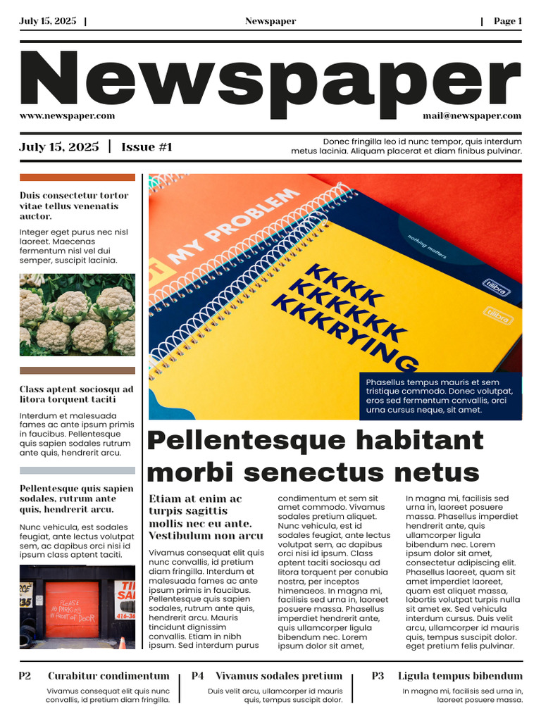 Newspaper Layout | PDF