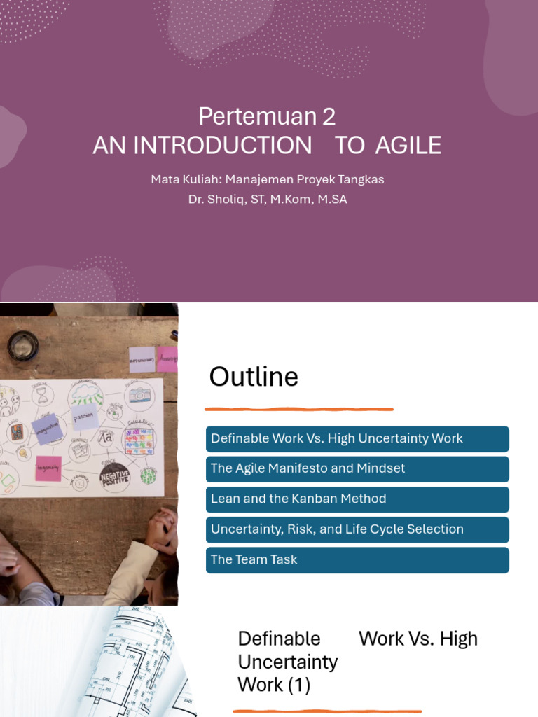 Agile Project Management Basics | PDF | Agile Software Development | Risk
