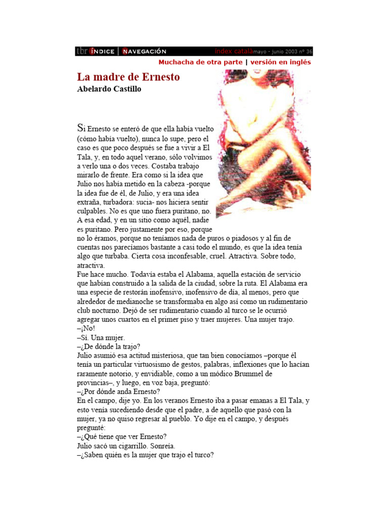 La Madre de Ernesto | PDF