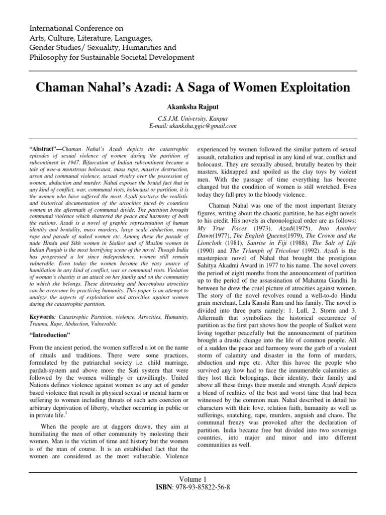 05oct201801104932 Akanksha Rajput 94-97 | PDF | Partition Of India ...