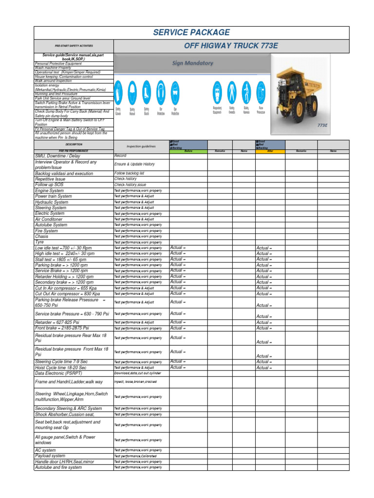 Form 773e | Download Free PDF | Brake | Equipment
