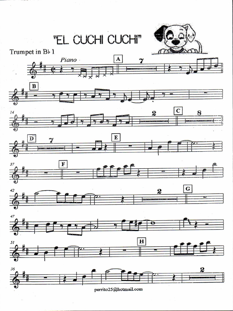 El Cuchi Cuchi - Trompeta | PDF