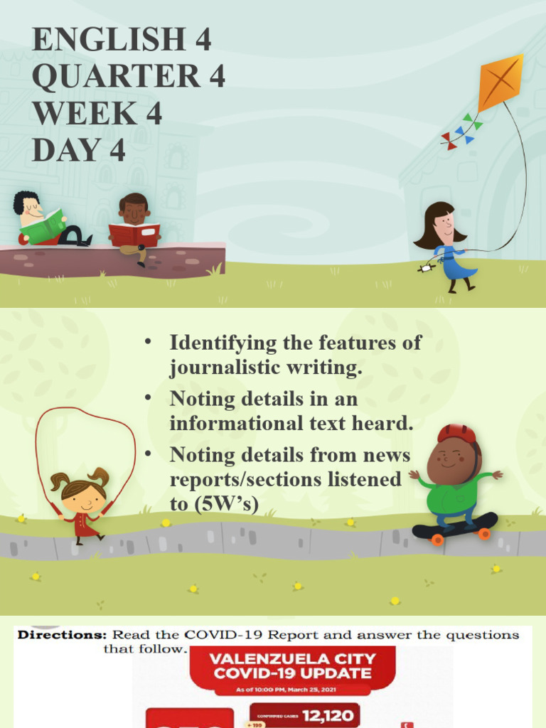 English 4 QTR 4 WK 4 Day 4 | PDF | Air Pollution | Solar Energy
