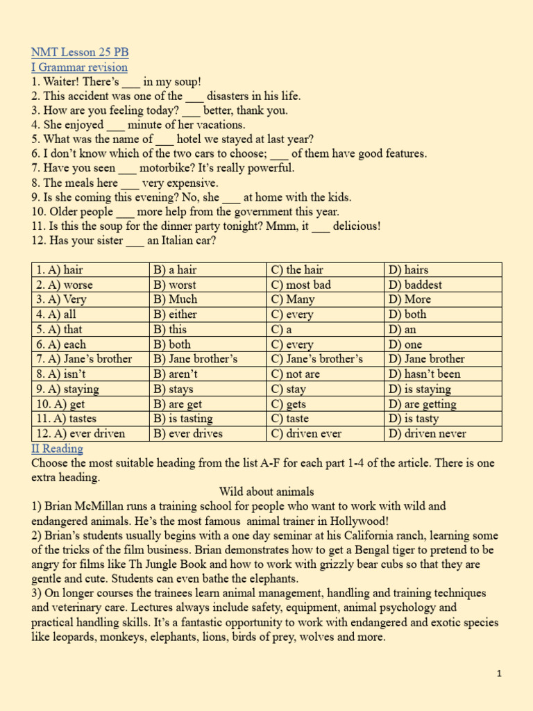NMT Lesson 25 PB | PDF | Wolfgang Amadeus Mozart