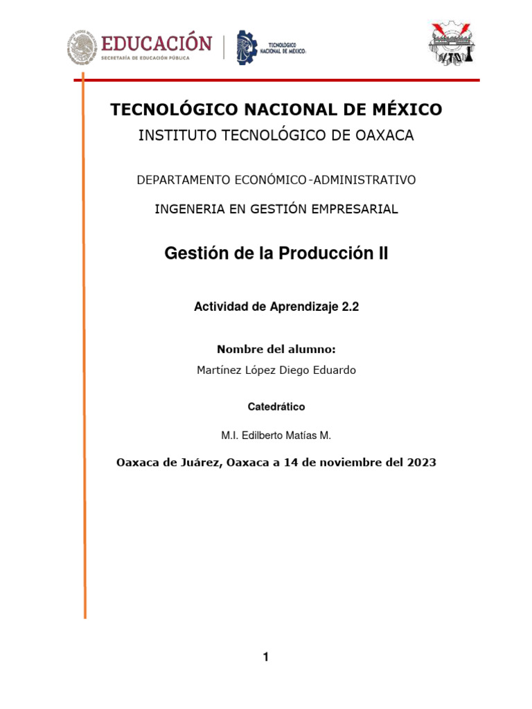 Act 2.2 - Martinez Diego | PDF | Programación lineal | Programación de computadoras