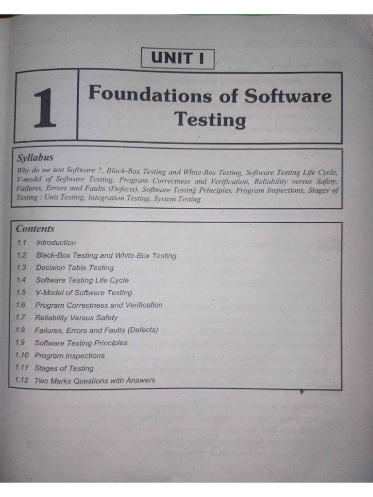 STA Unit I Notes | PDF