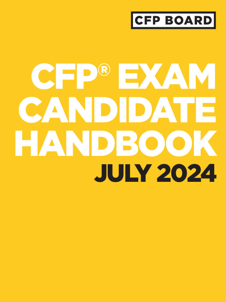 Exam Candidate Handbook | PDF | Multiple Choice | Mentorship