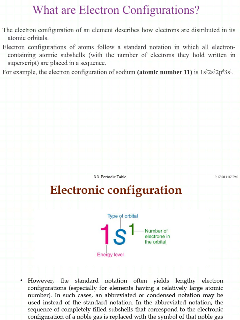 2 Introduction To CHM 101 Part 2 | PDF | Electron Configuration ...