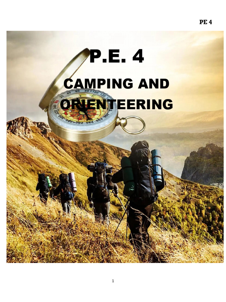 Camping and Orienteering | PDF | Camping | Outdoor Recreation