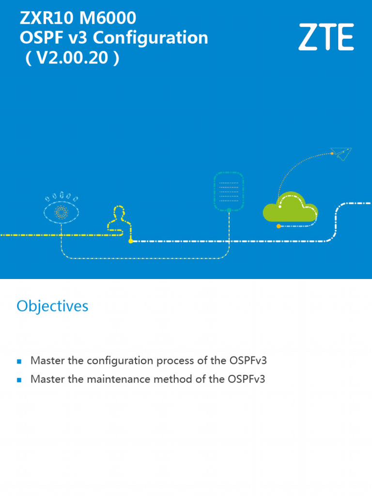 OSPFv3 IPv6 Configuration Guide | PDF | I Pv6 | Networking Standards