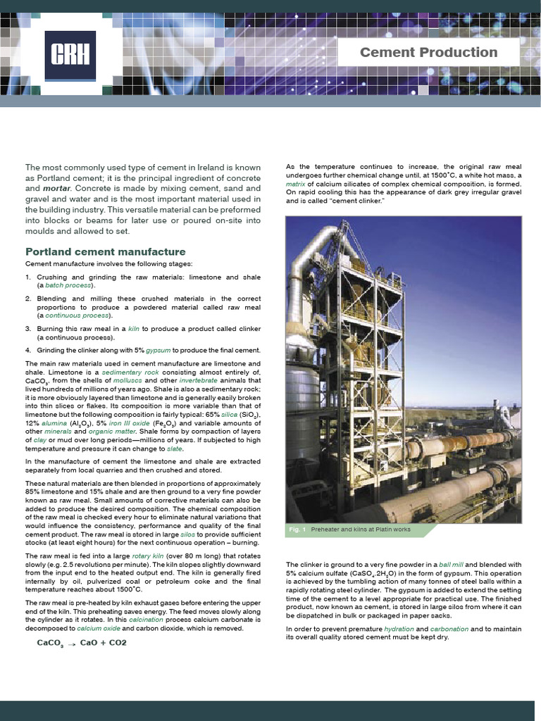 Cement | PDF | Cement | Concrete