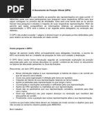 Modelo-Dpo - EDITÁVEL | PDF