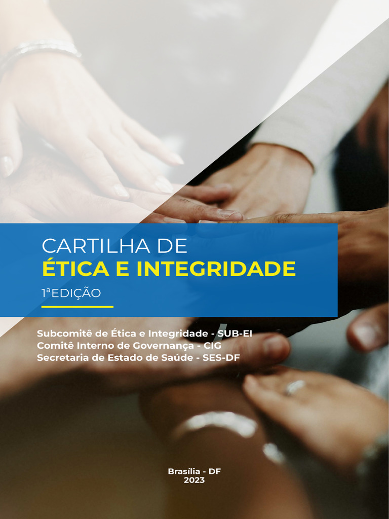 Cartilha Ética e Integridade | PDF | Conformidade regulatória | Governança