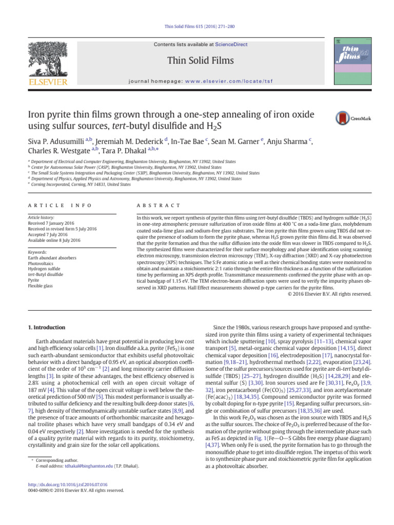 Thin Solid Films | PDF | Transmission Electron Microscopy | X Ray ...
