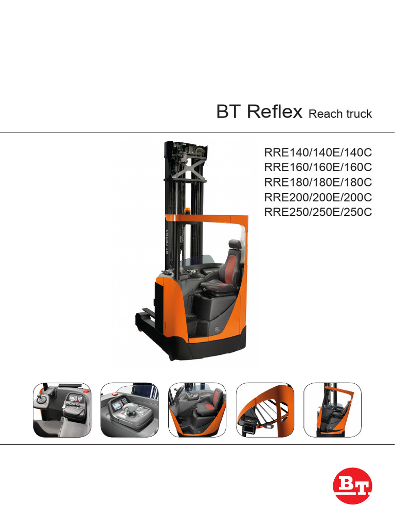 BT Reach RRE 140-160-180-200 | PDF | Truck | Alternating Current