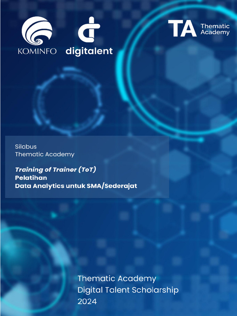 ToT Data Analytic untuk Pengajar SMA | PDF