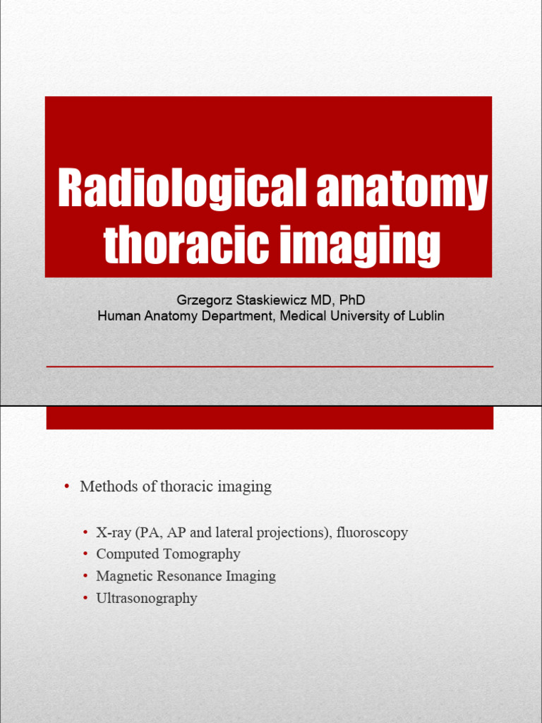 Radiology Thoracic+Head imaging[2016] | PDF | Medical Imaging | Ct Scan