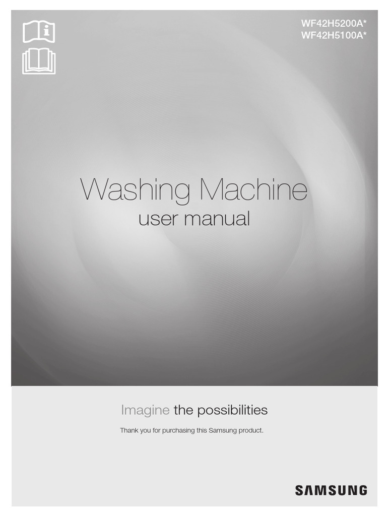 LAVADORA SAMSUNG BETTER_WF42H5200_DC68-03397D-01_A2 | PDF | Washing ...