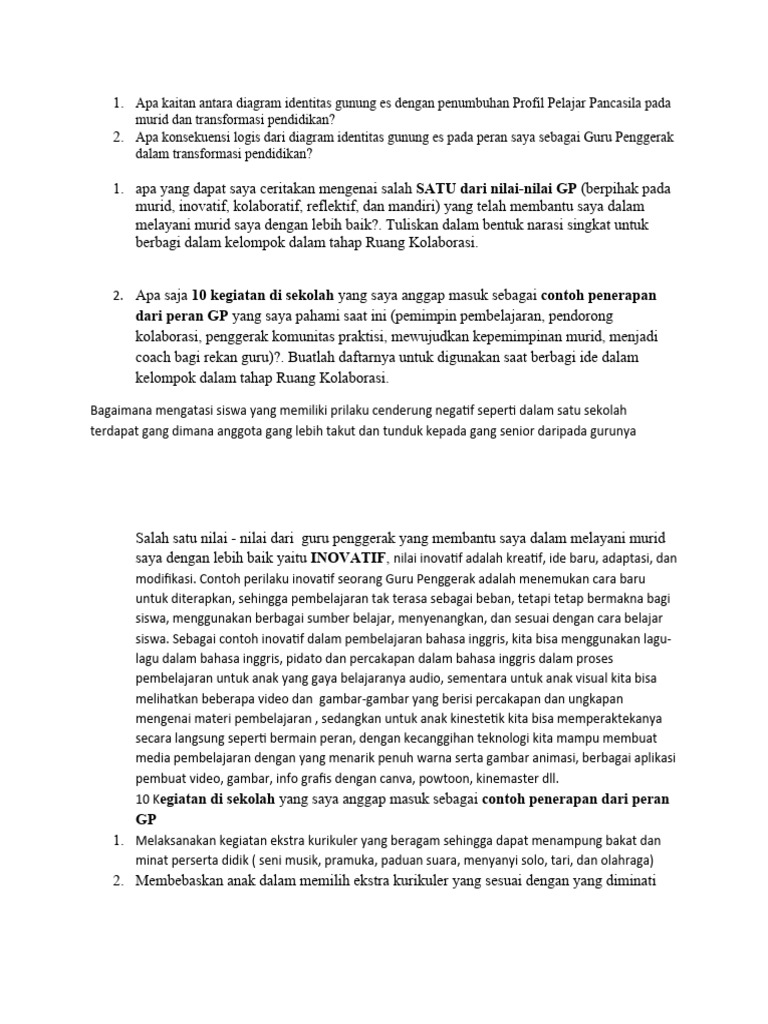 Diskusi Eksplorasi Konsep | PDF | Karier & Perkembangan | Ilmu Sosial