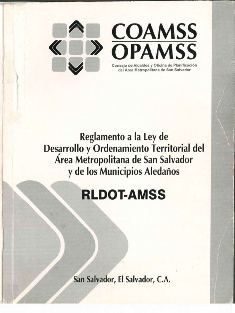 REGLAMENTO-OPAMSS | PDF