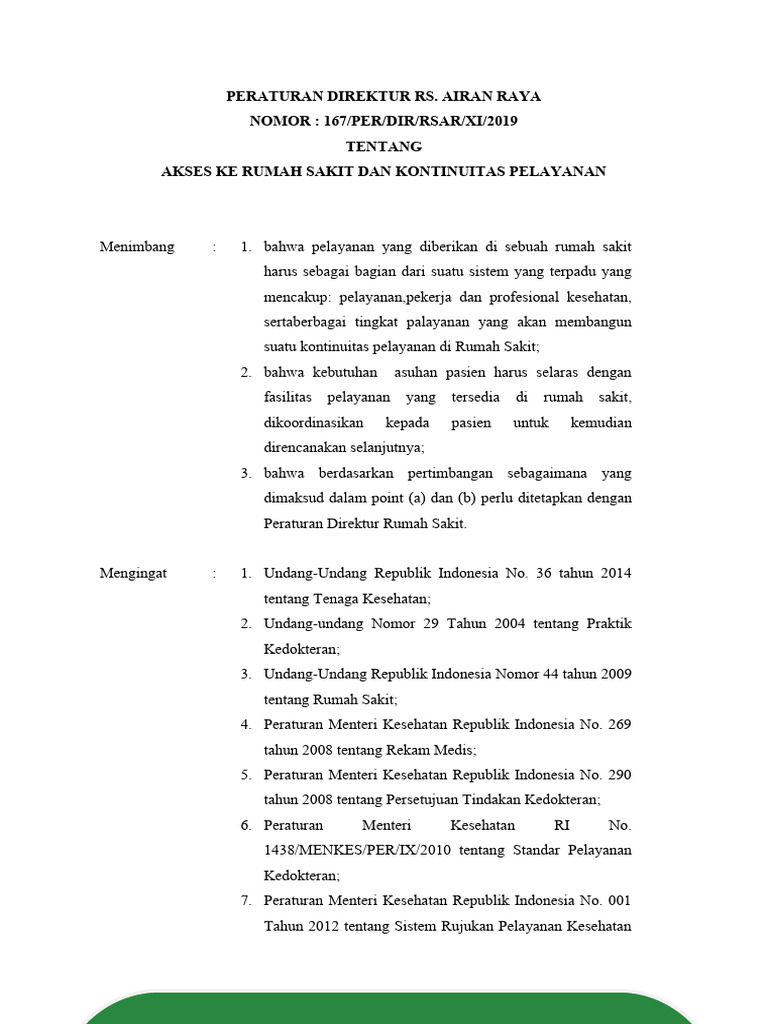 Panduan, Sop Rajal Dan Ranap Sudah Di Edit | PDF