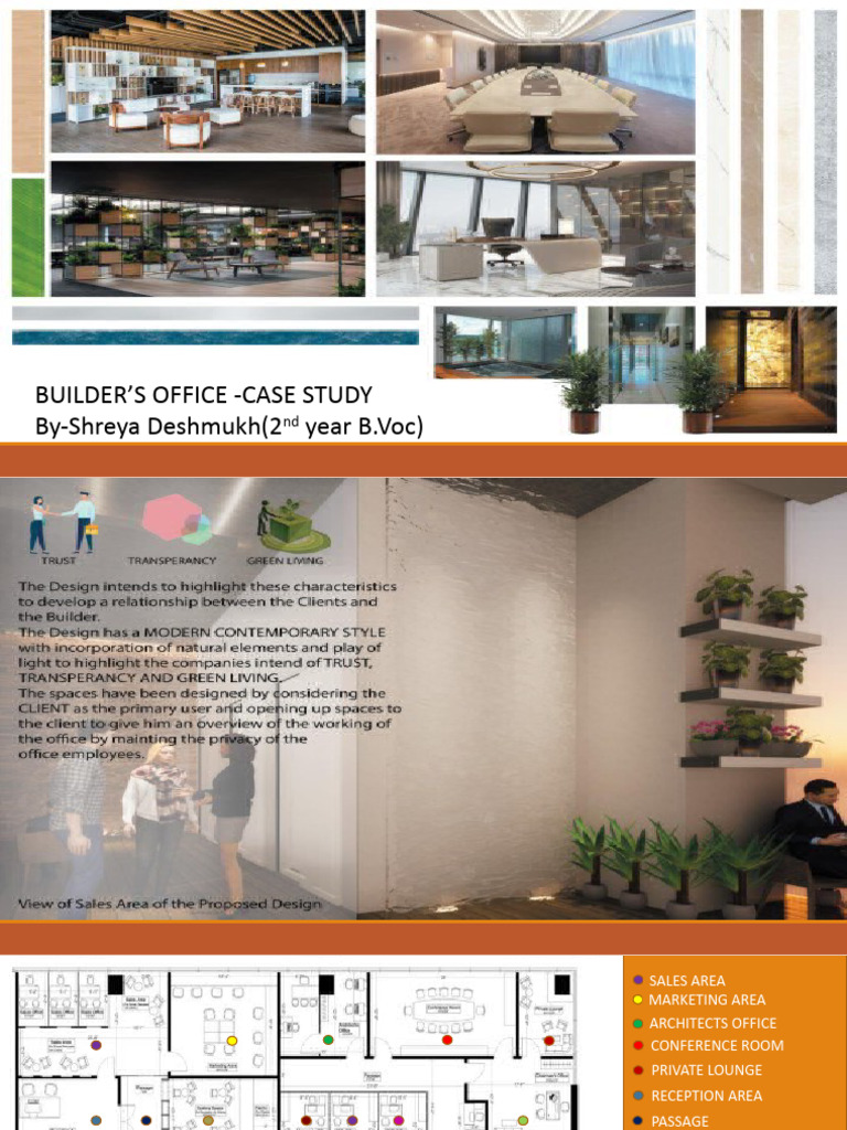 Sales Office Case Study | PDF | Flooring | Wall