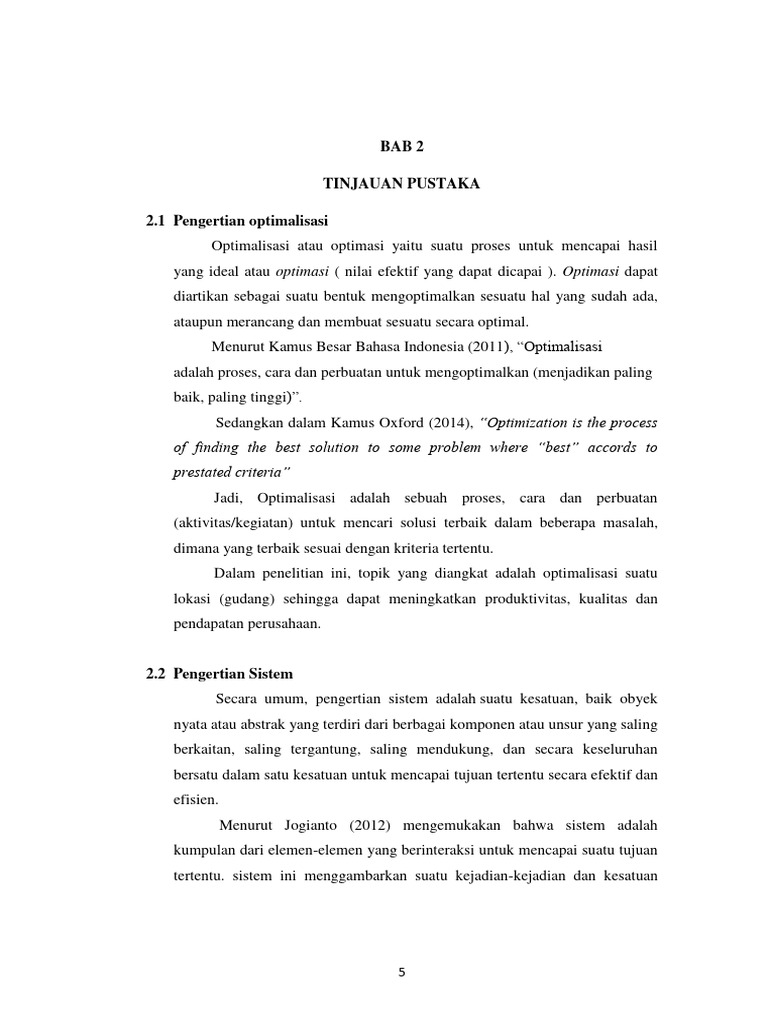 Pengertian dan Tujuan Optimalisasi | PDF | Karier & Perkembangan