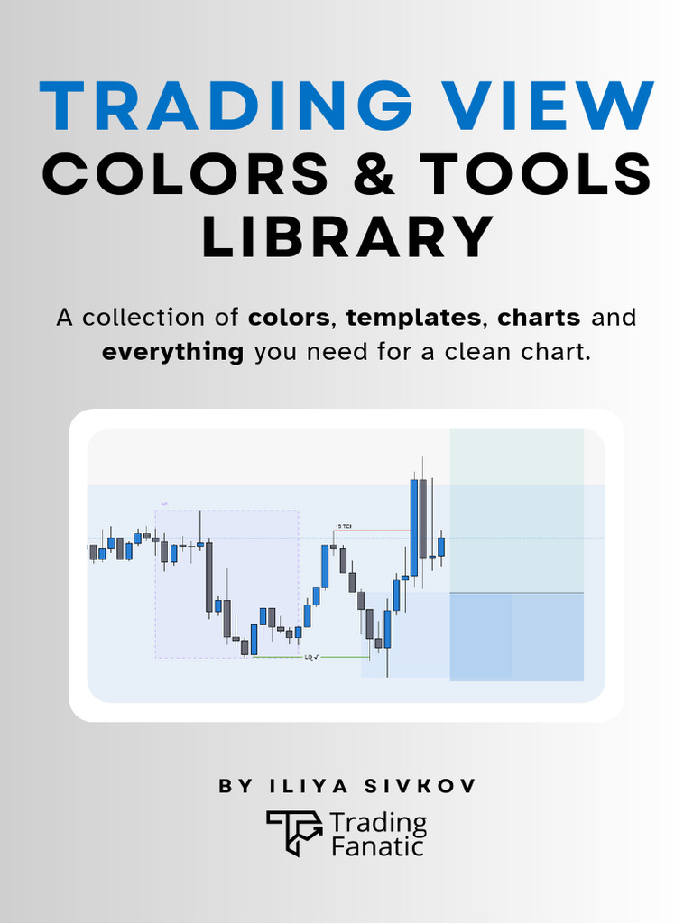 Trading View Chart Colors and Tools Ebook by Trading Fanatic | PDF