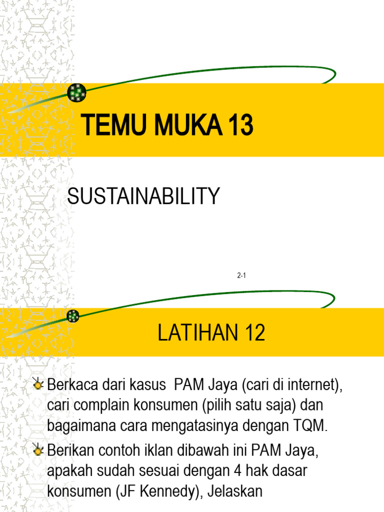 Temu Muka 13: Sustainability | PDF | Air Pollution | Natural Environment