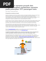 Cara Mendesain Dan Menghitung Kemiringan Ramp | PDF